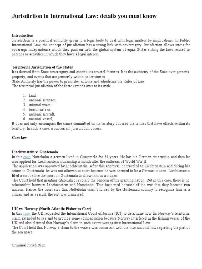 Lotus Case | PDF | Jurisdiction | Crimes