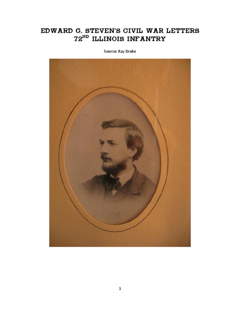 Edward G. Stevens' Civil War Letters | PDF | Siege Of Vicksburg ...