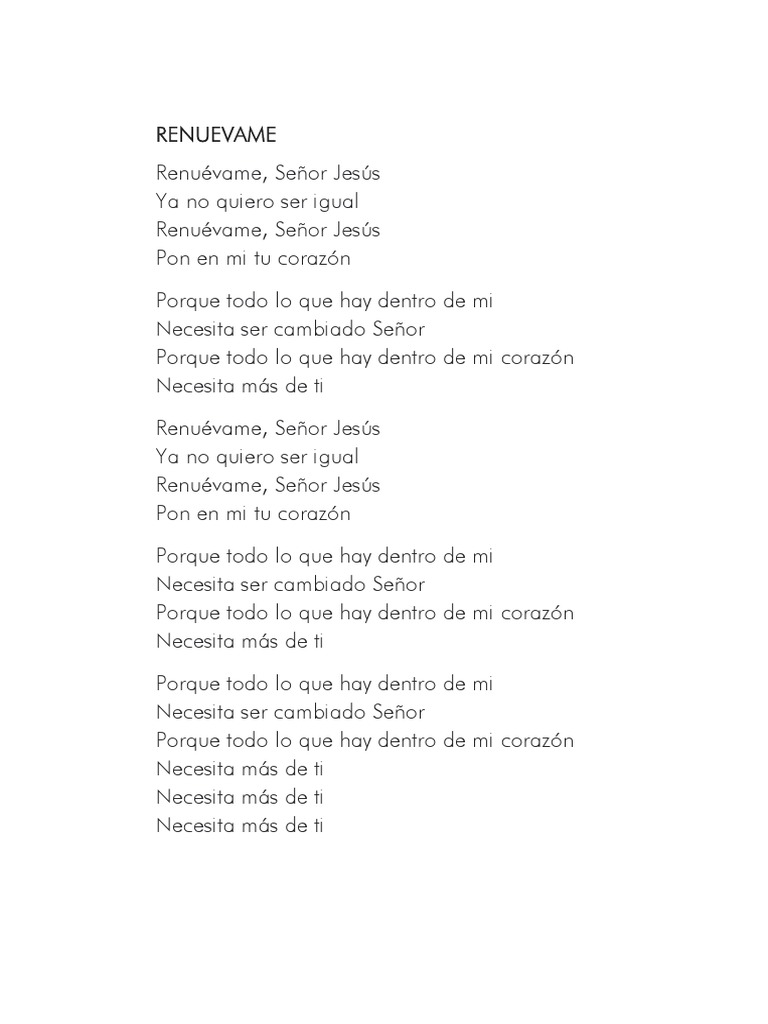 RENUEVAME | PDF