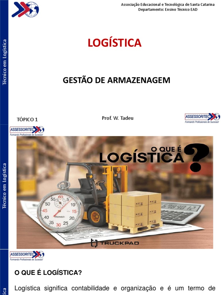 01 - LOGÍSTICA - Gestão de Armazenagem - Aula 1 | PDF | Logística ...
