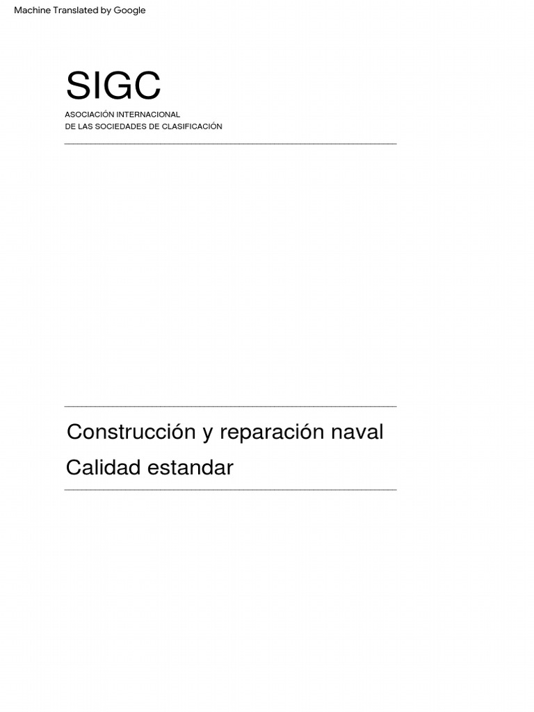 IACS - Shipbuilding and Repair Quality Standard | PDF | Soldadura | Construcción