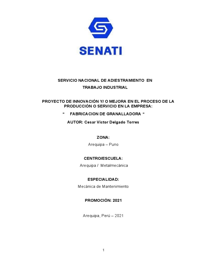 Proyecto Avanze 2 | PDF | Abrasivo | Acero