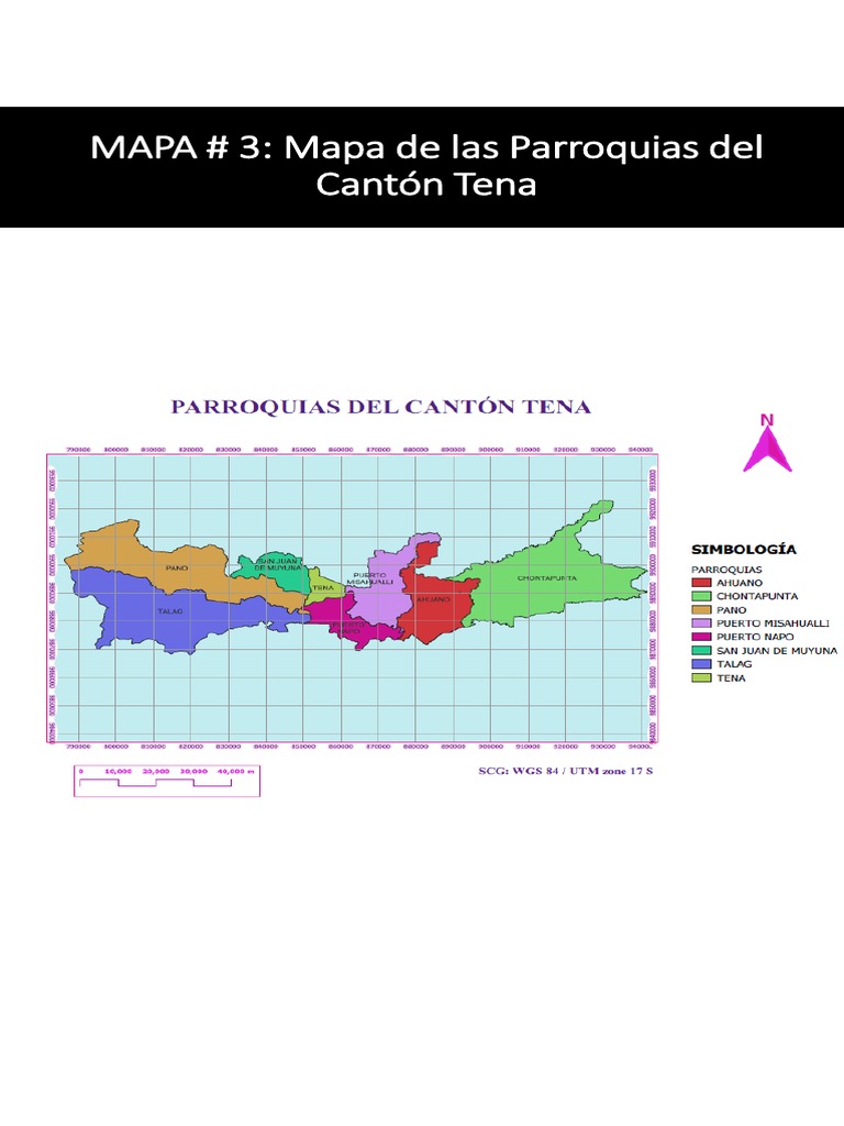 MAPA # 3 Parroquias de TENA | PDF