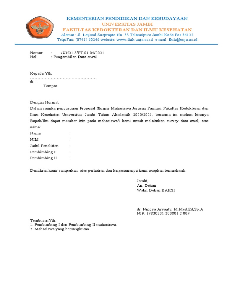 Surat Data Farmasi | PDF | Pengembangan Diri