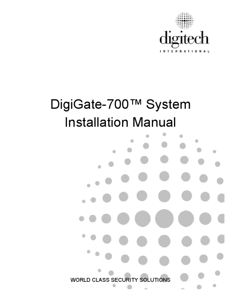 DigiGate700 Install | PDF | Fuse (Electrical) | Amplifier
