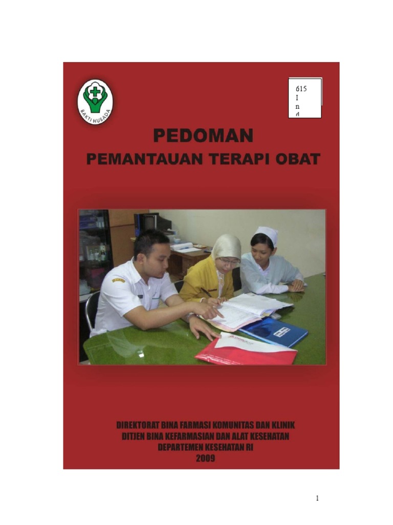 Pedoman Pemantauan Terapi Obat | PDF