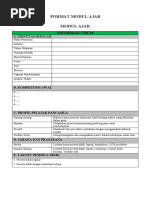 Contoh Format Modul Ajar Kurikulum Merdeka Anilia | PDF