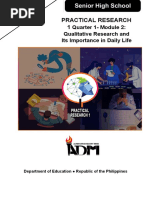 Quali Imrad | PDF | Qualitative Research | Theory