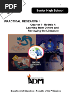 Practical Research 2 Grade 12 | PDF | Learning | Methodology