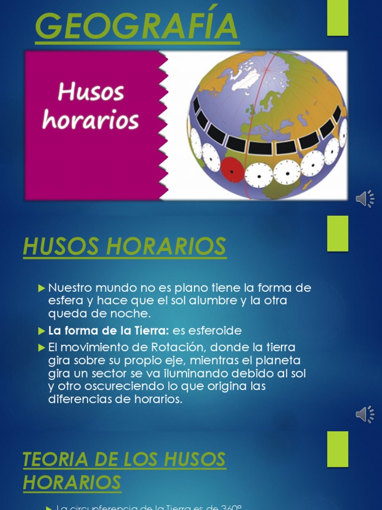 ¿Qué Es El Uso Horario | Husos Horarios Del Mundo – MIQG
