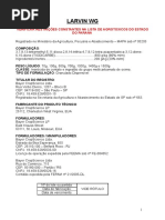 Curbix Bula | PDF | Embalagem e rotulagem | Inseticida