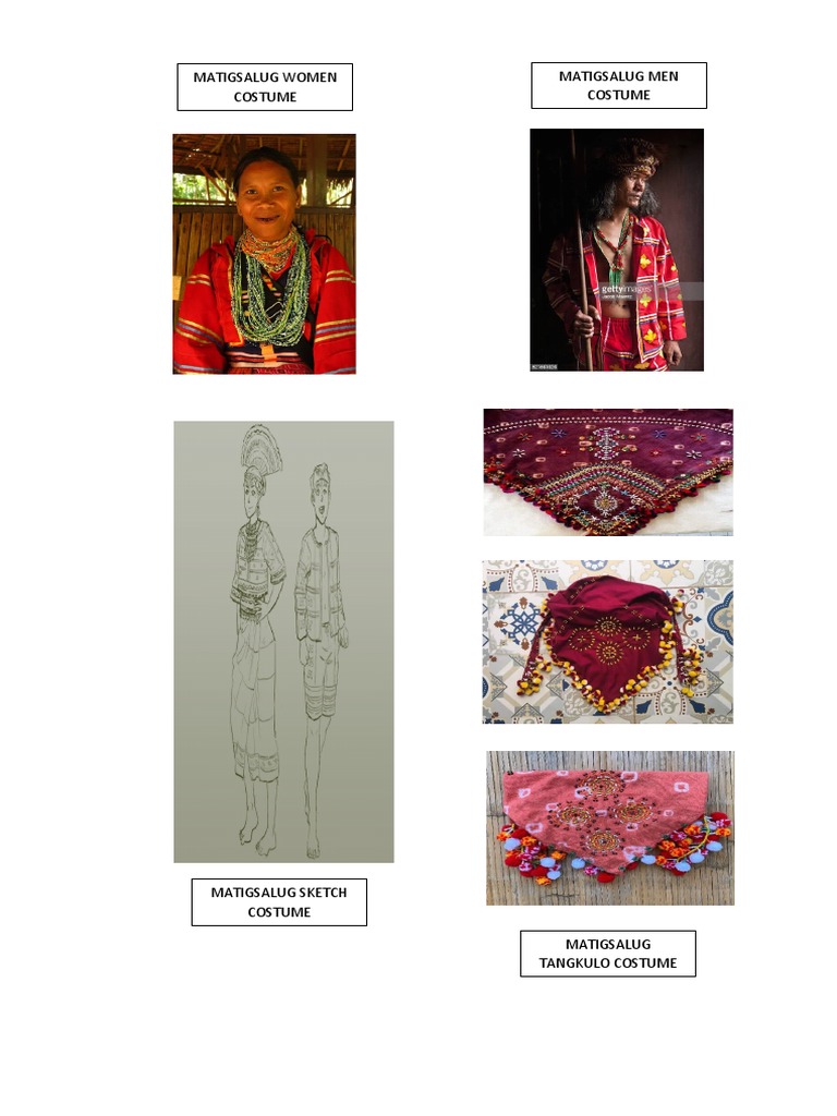 Matigsalug Traditional Costumes | PDF