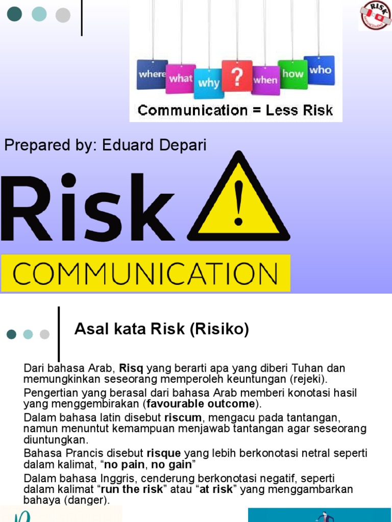 Understanding Risk and Crisis Communication | PDF | Risk | Risk Management