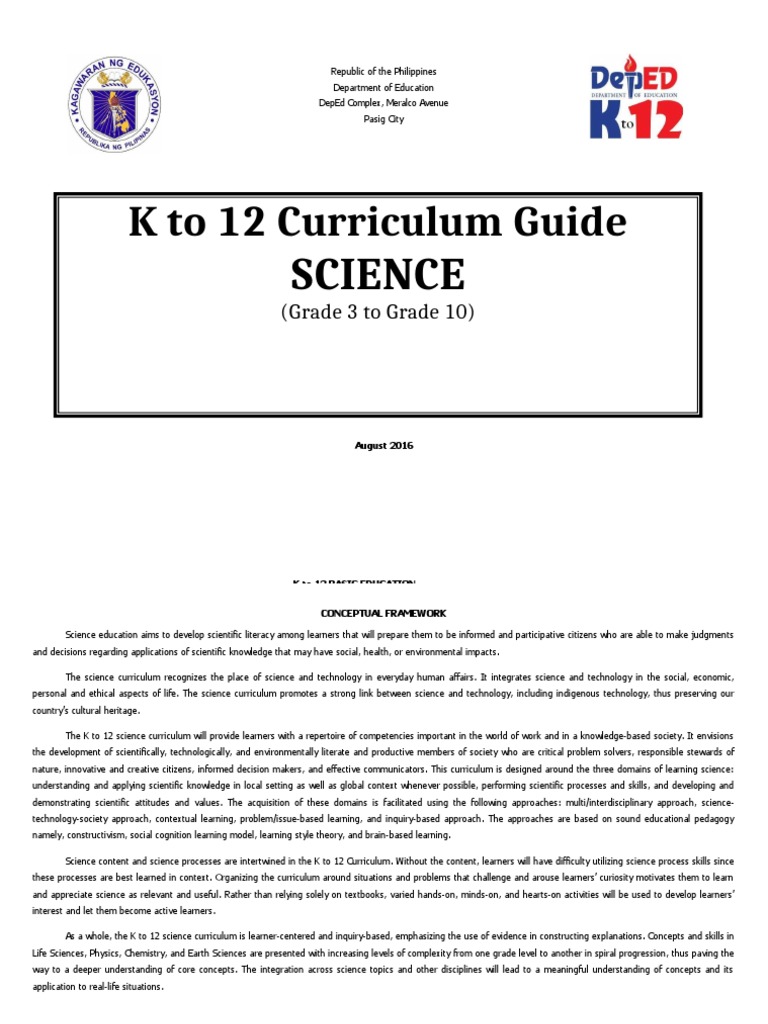 Science CG - With Tagged Sci Equipment - Revised | PDF | Chemical Bond ...