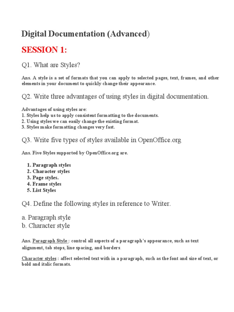 Session 1:: Digital Documentation (Advanced) | PDF | Text | Software