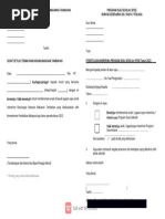 Borang Setuju Terima RMT | PDF