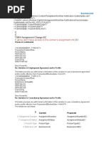 Employment Status Change Letter Template | PDF | Employment | Salary