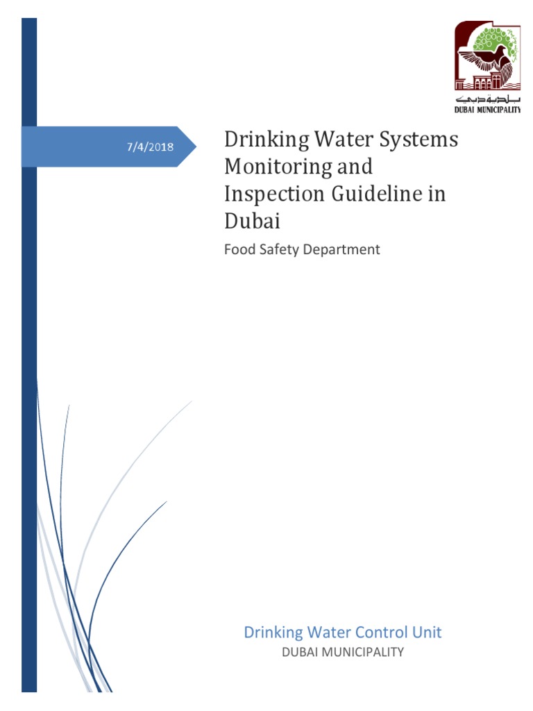 Dubai Water Systems Inspection Guidelines | PDF | Water Purification ...