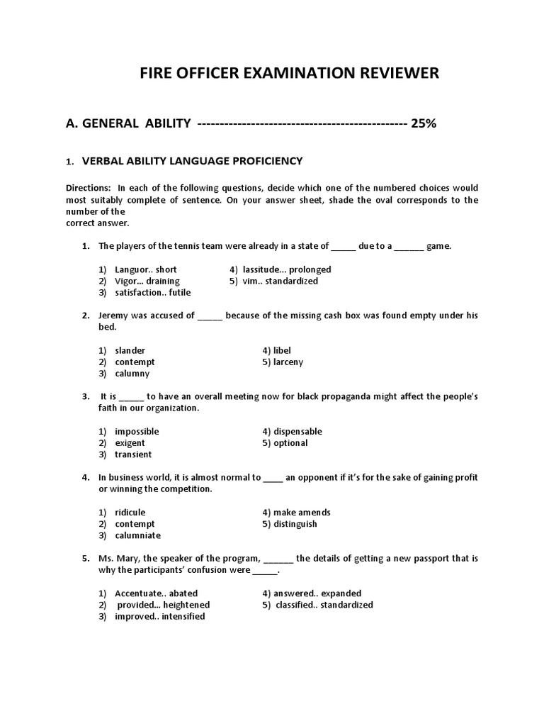 BFP Exam 2018 Rev - Comments On Answer Key | PDF | Firefighting | Fire ...