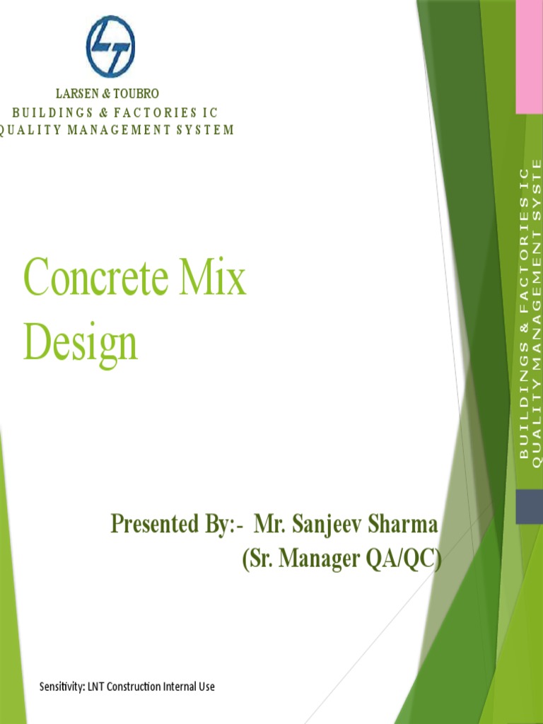 Concrete Mix Design Guide | PDF | Concrete | Construction Aggregate