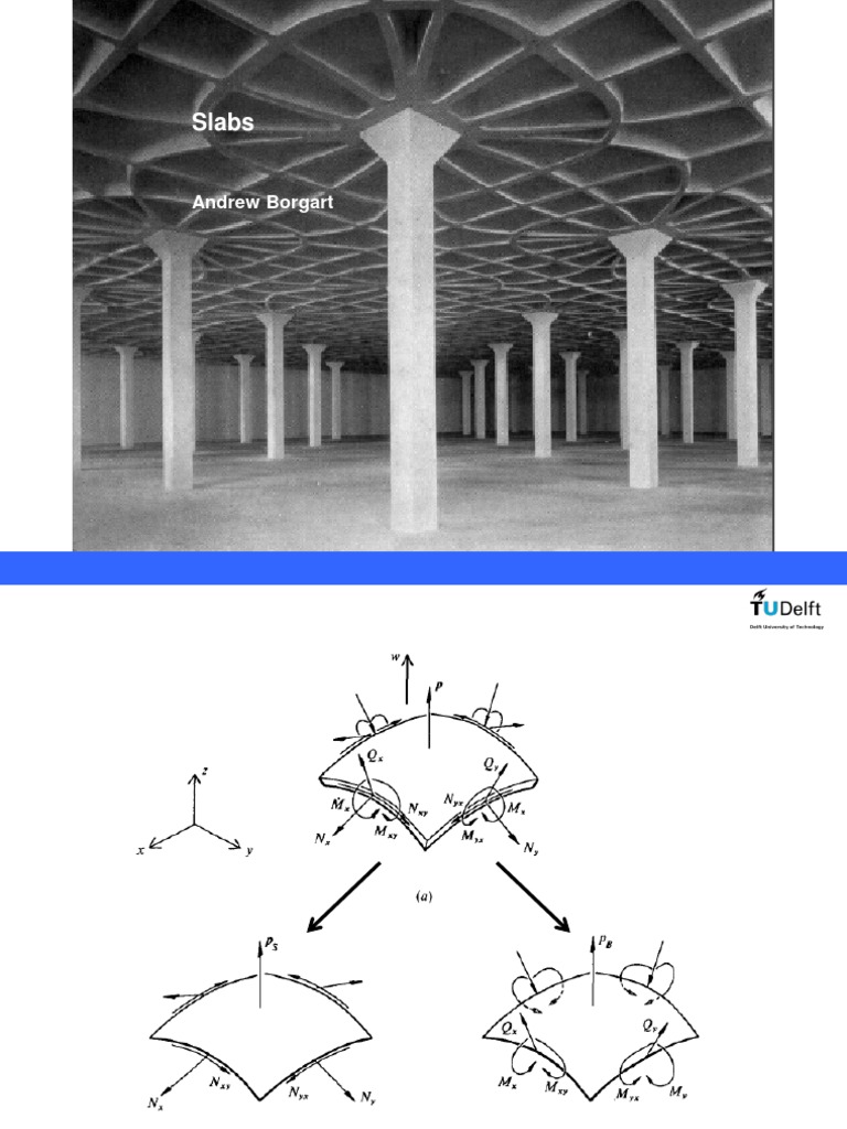 CIE5251 Slabs | PDF | Bending | Beam (Structure)