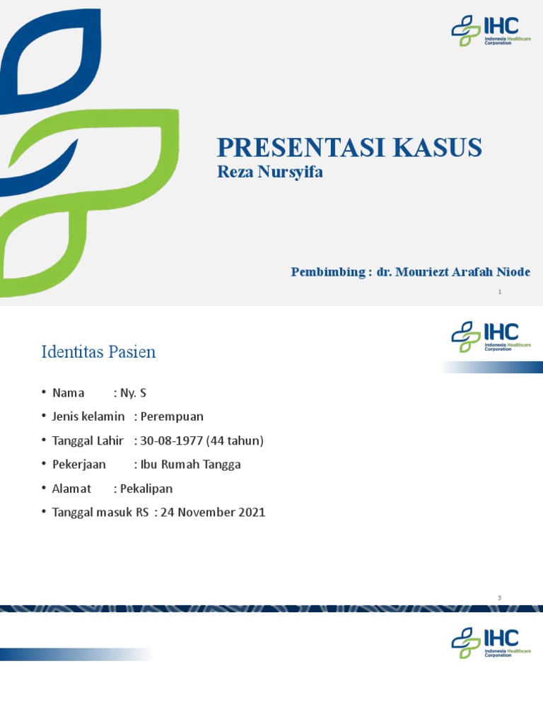 PresKas Vertigo Reza Nursyifa IHC PPT Template | PDF