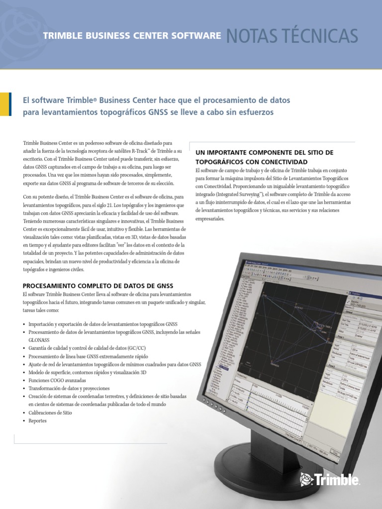 Topografia Software Trimble TBC | PDF | Calibración | Point and Click