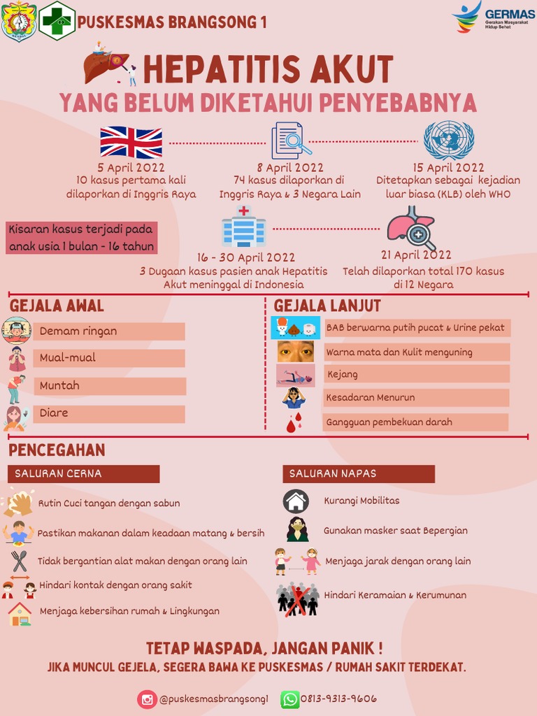 Poster Hepatitis Akut Anak | PDF