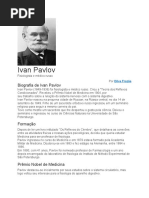 Teoria Comportamentalista de Ivan Pavlov Actualizado - Cópia | PDF | Behaviorismo | Comportamento