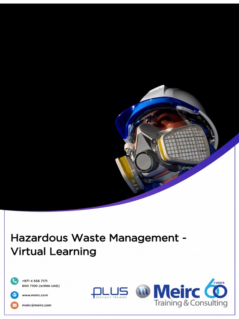 Hazardous Waste Management Training | PDF | Hazardous Waste | Personal ...