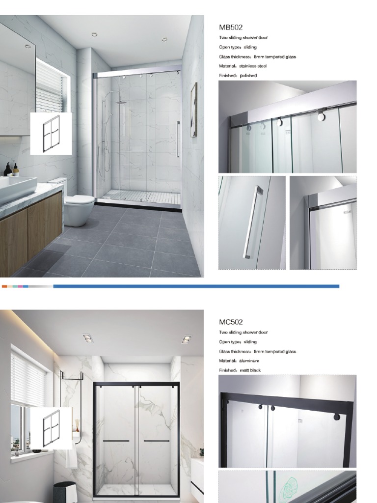 Shower Door Catalogue-Hdsafe | PDF