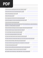 Childhood Autism Spectrum Test (CAST) | PDF | Asperger Syndrome ...
