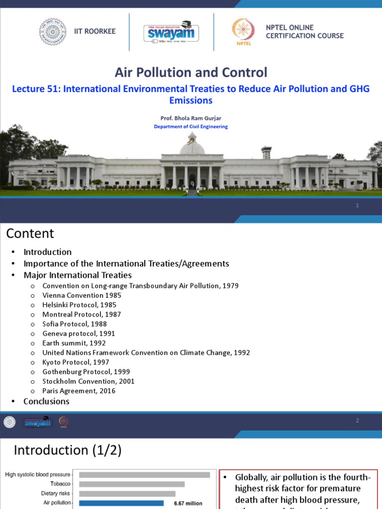L51 - BRG - International Environmental Treaties To Reduce Air ...
