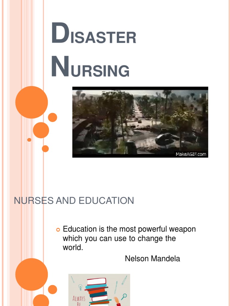 Role of The Nurse in Disaster PDF | PDF | Emergency Management | Nursing