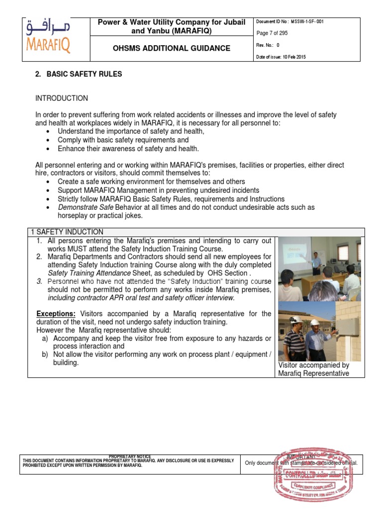 42. Basic Safety Rules | PDF | Occupational Safety And Health ...