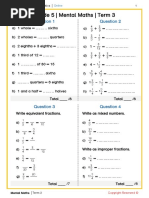 Grade 5 Mathematics Test Term 3 2022 | PDF | Elementary Geometry ...