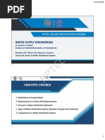 Overhead Tank Distribution System PDF | PDF