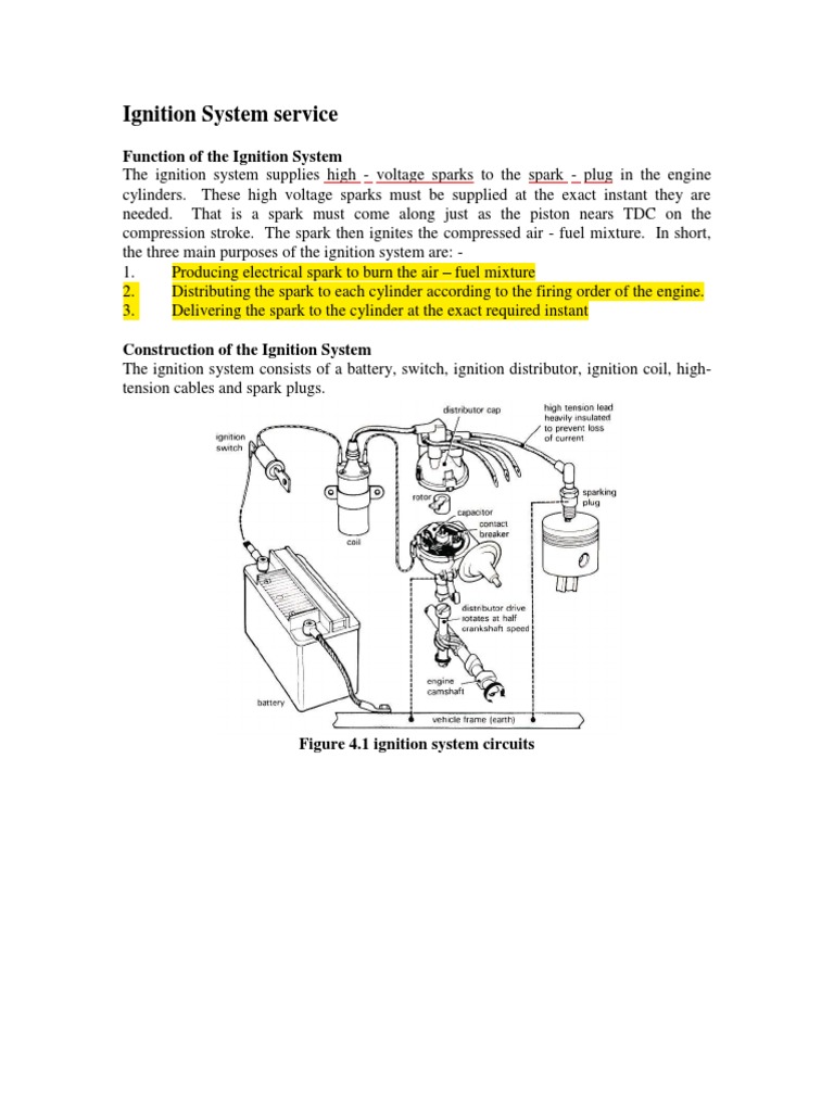 P - Automotive Ignition System Service Revised | PDF | Distributor ...