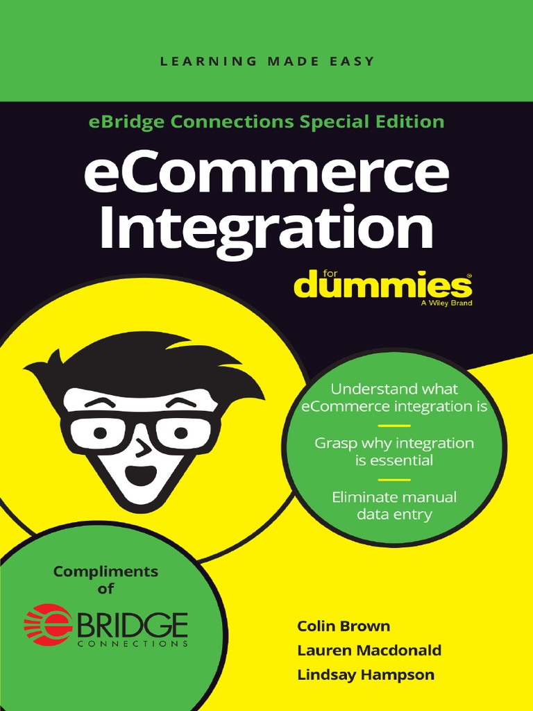 Ecommerce Integration For Dummies Ebridge Connections Special Edition | PDF | E Commerce ...