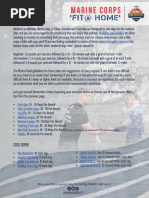 Army Stretching and Exercise Routine | PDF