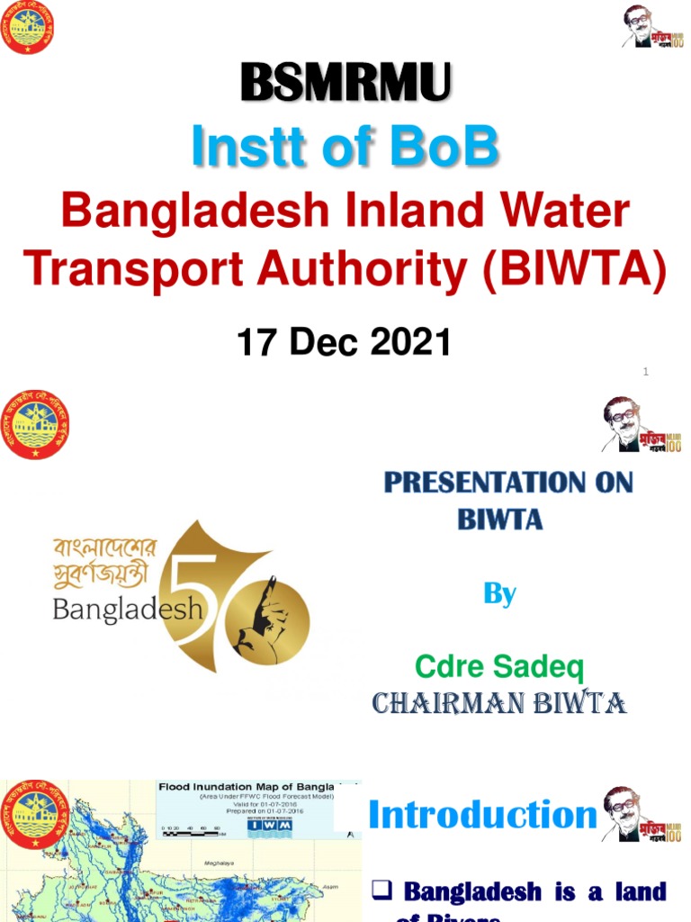 Module 3 Inland Waterway Transport (IWT) in Bangladesh | PDF | Port ...