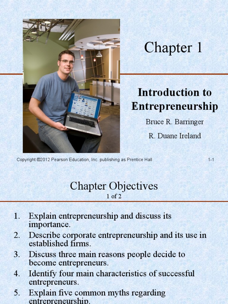 Barringer E4 PPT 01 | PDF | Entrepreneurship | Economies