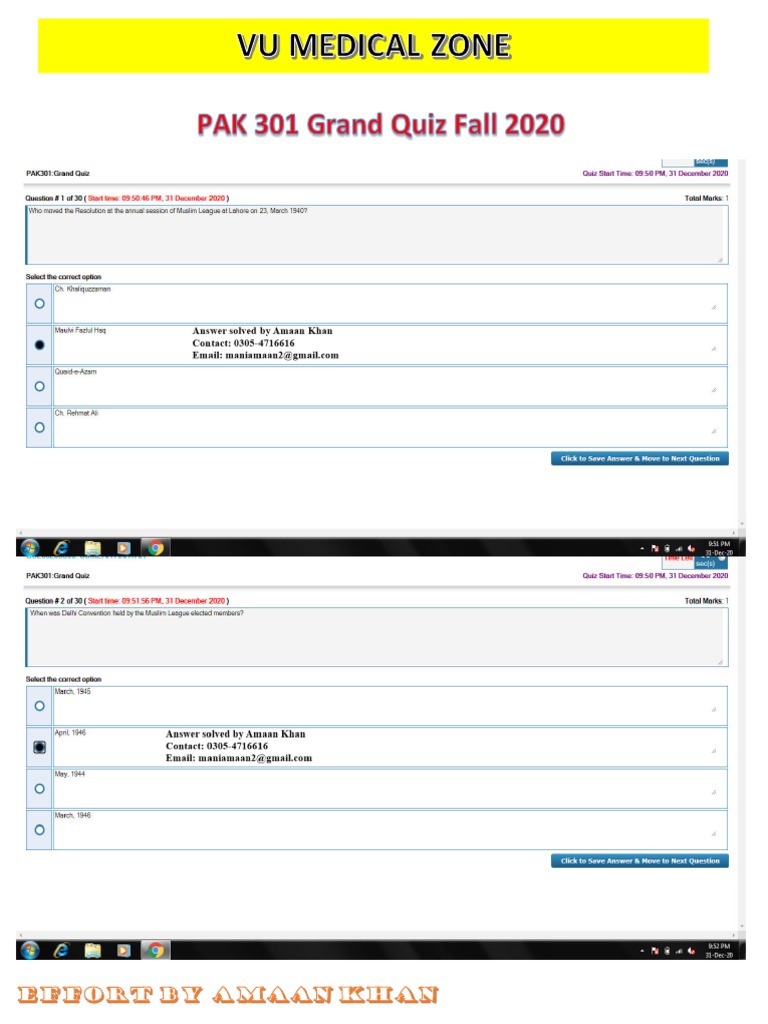 Pak301 Midterm Mcqs 2020 | PDF