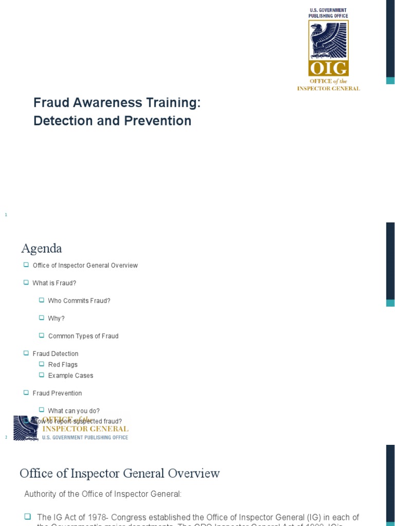 Fraud Awareness Training: Detection and Prevention | PDF | Fraud ...