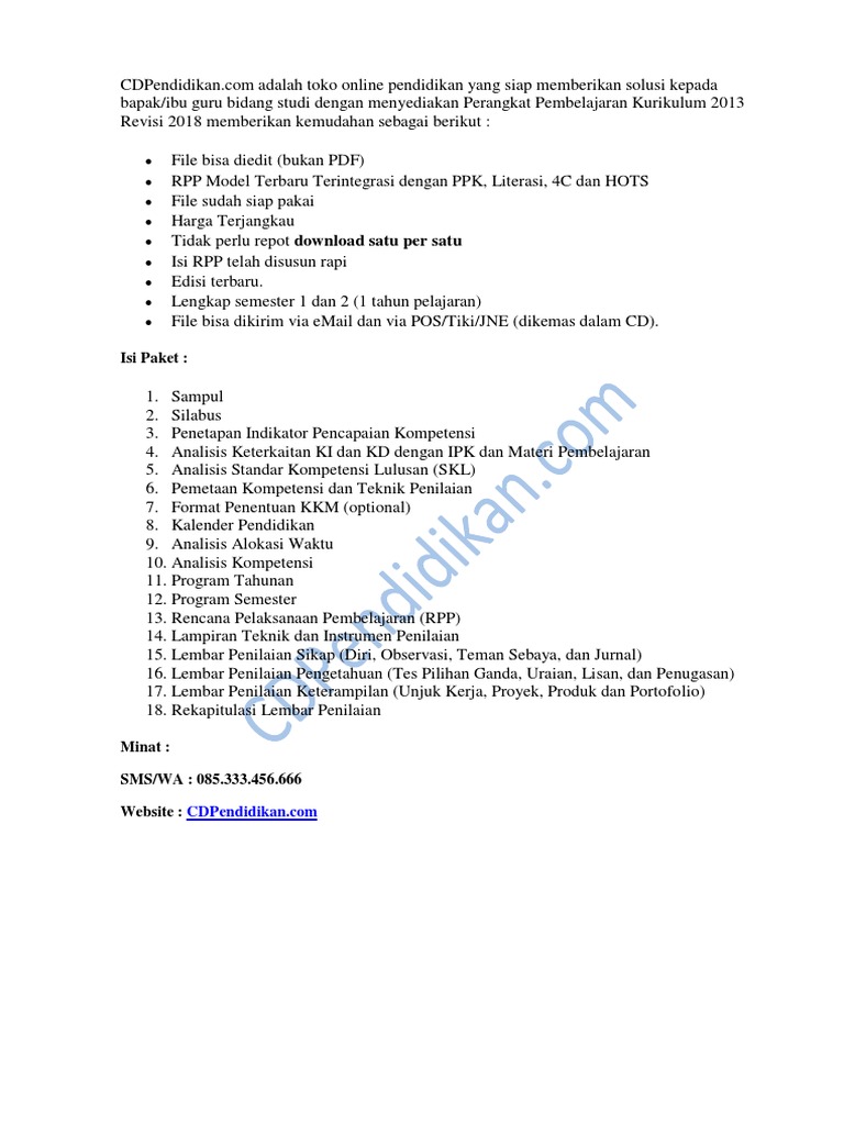 RPP Bahasa Jerman Kelas XII Abad 21 Revisi 2018 | PDF
