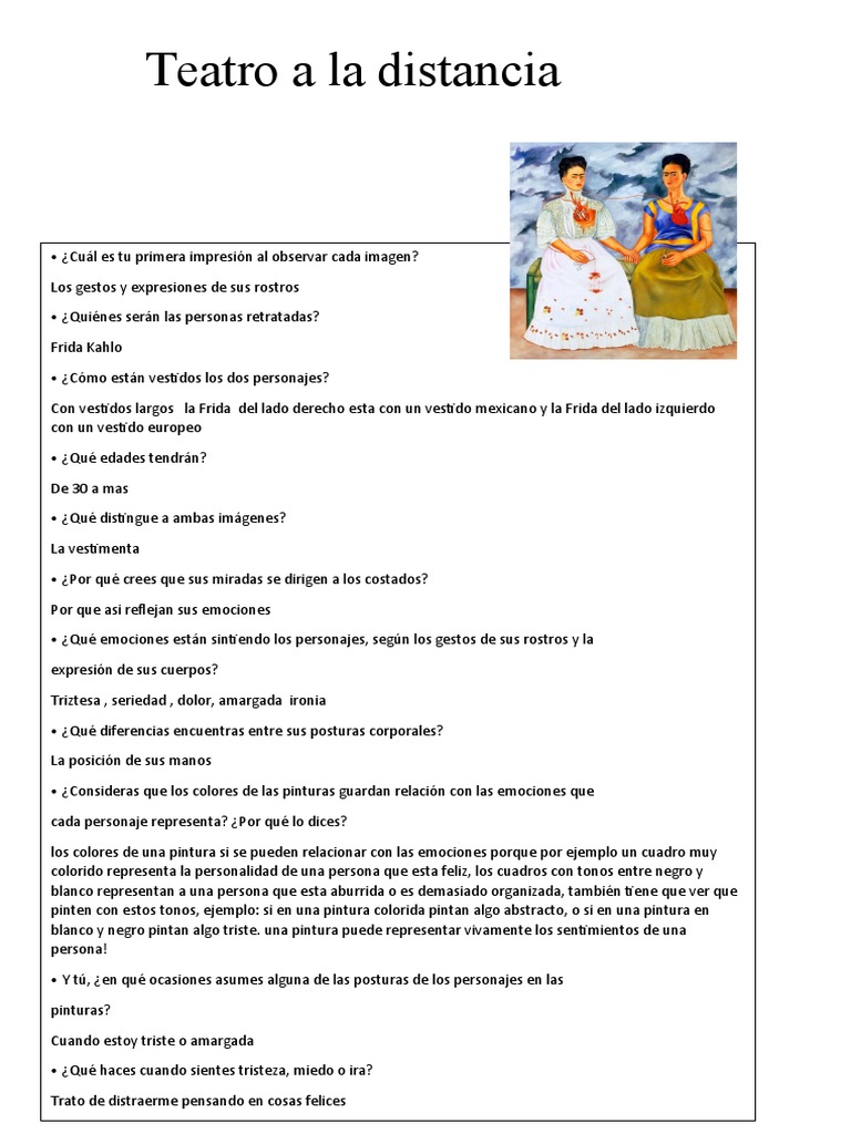 Arte Las Dos Fridas | PDF