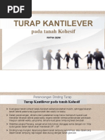 Desain Turap Dan Contoh Perhitungan | PDF