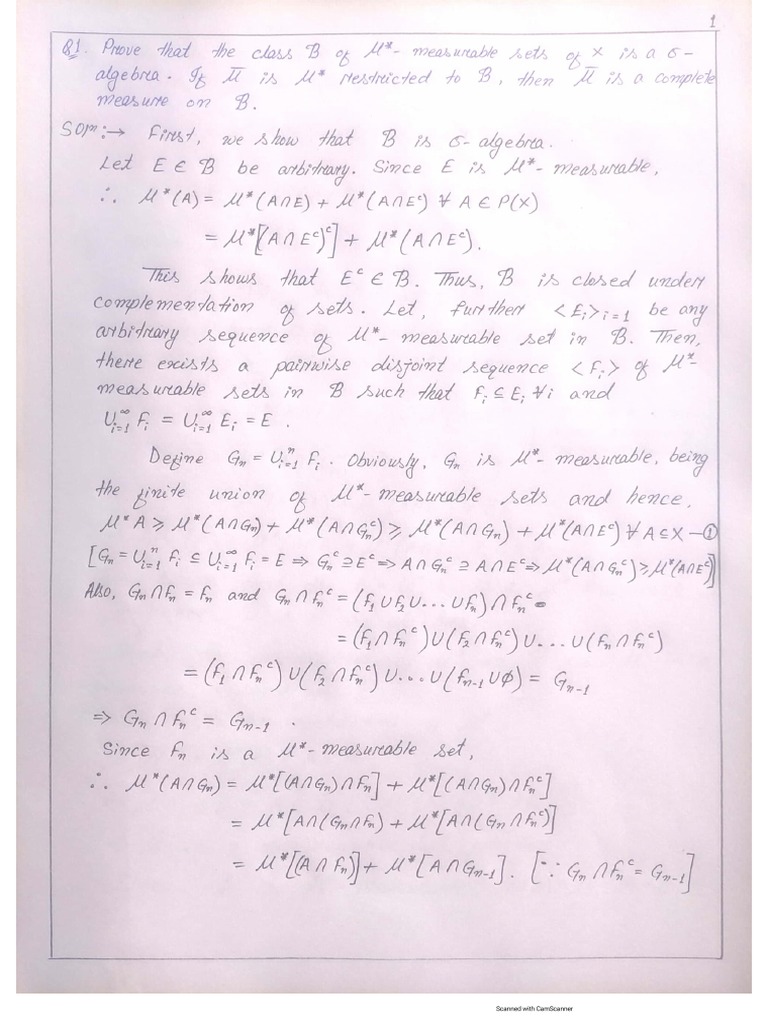 Measure and Integration Theory | PDF