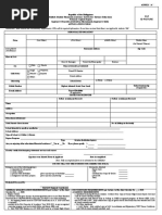 TDP Application Form | PDF