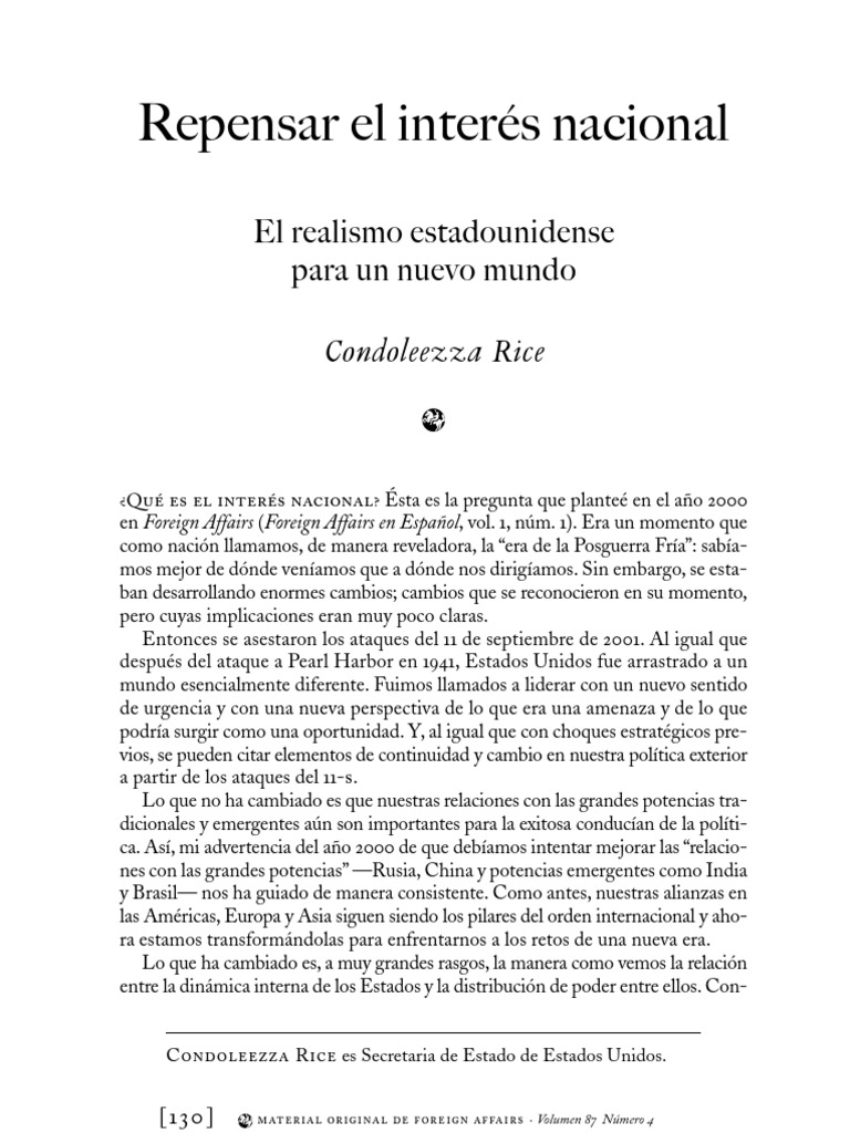 20 Condoleezza Rice | PDF